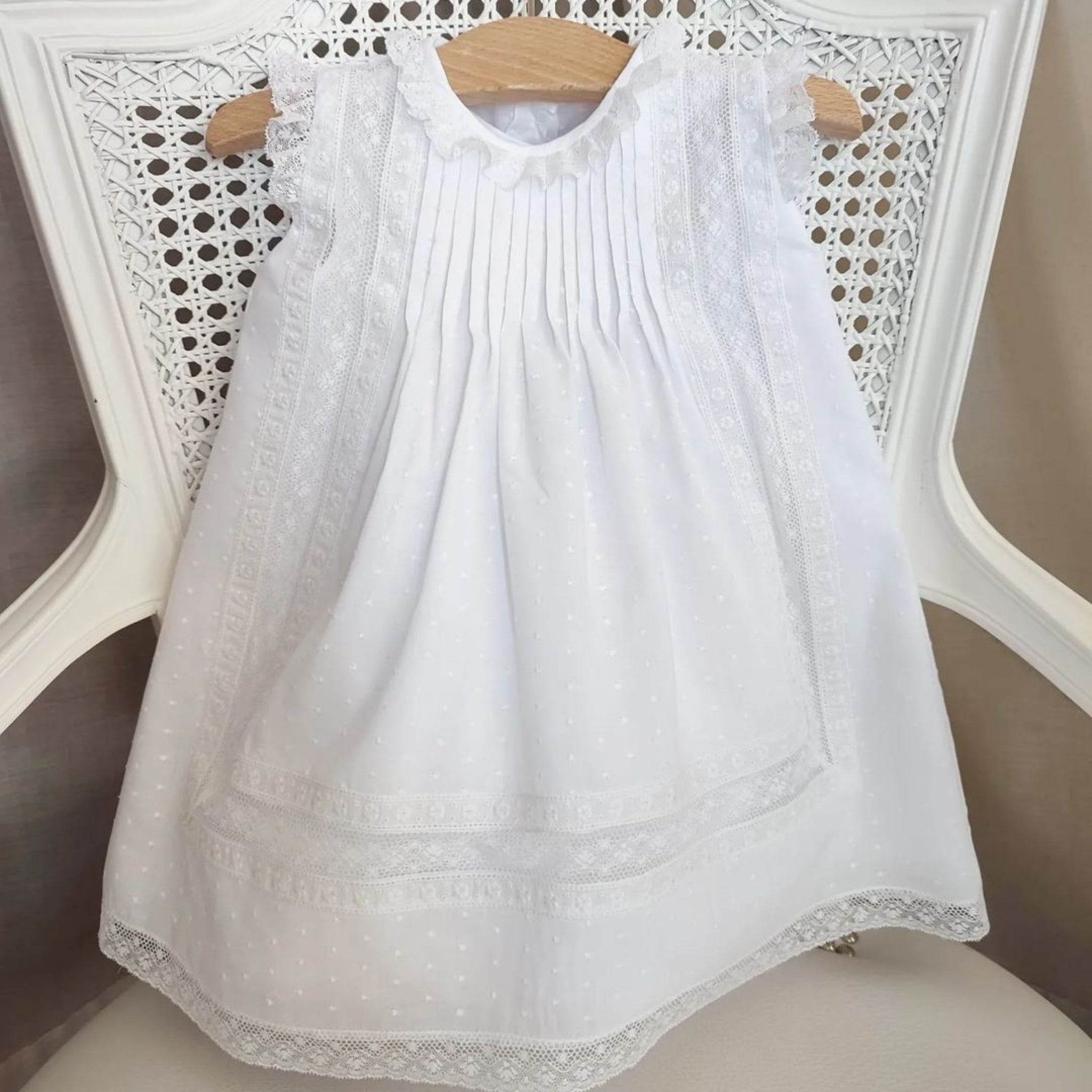 Artisanal Gown 'Plumetti'